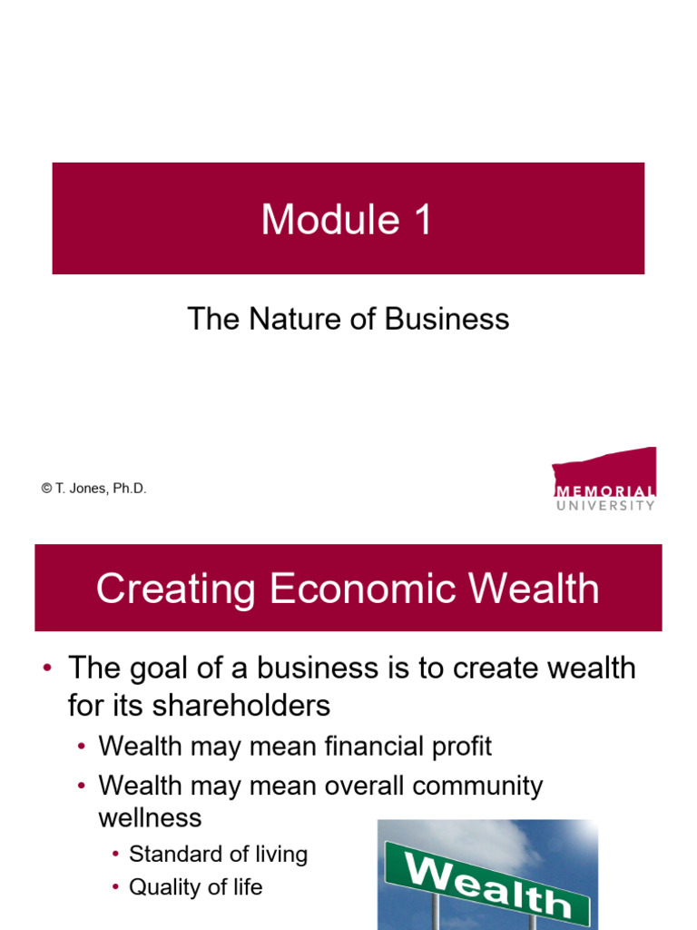 Module 1 - Business Fundamentals | PDF
