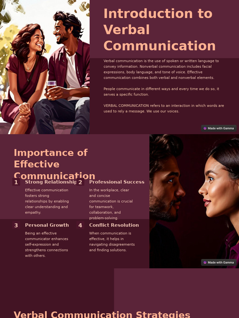 Introduction-to-Verbal-Communication | PDF | Communication | Nonverbal ...