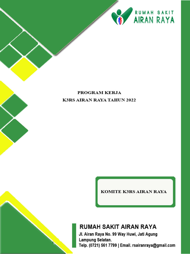 Program K3RS Airan Raya 2022 | PDF