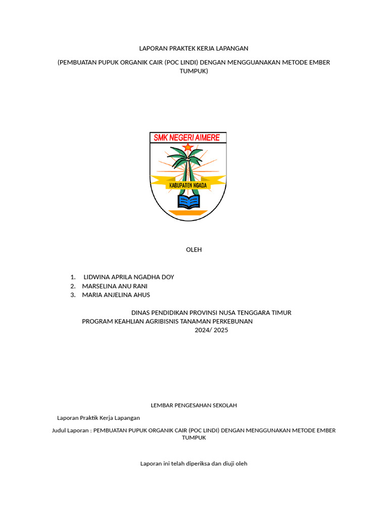 Pupuk Organik Cair: Metode Ember | PDF