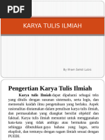 Contoh Karya Ilmiah Bentuk Essay | PDF