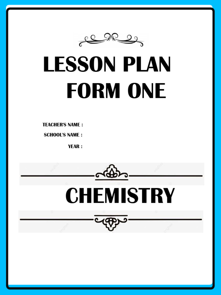 F1 Chemistry-1 | PDF