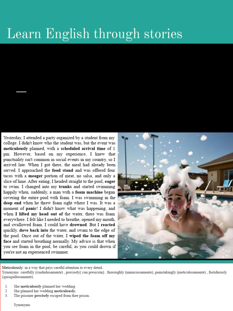 Learn English Through Stories | PDF | Swimsuit