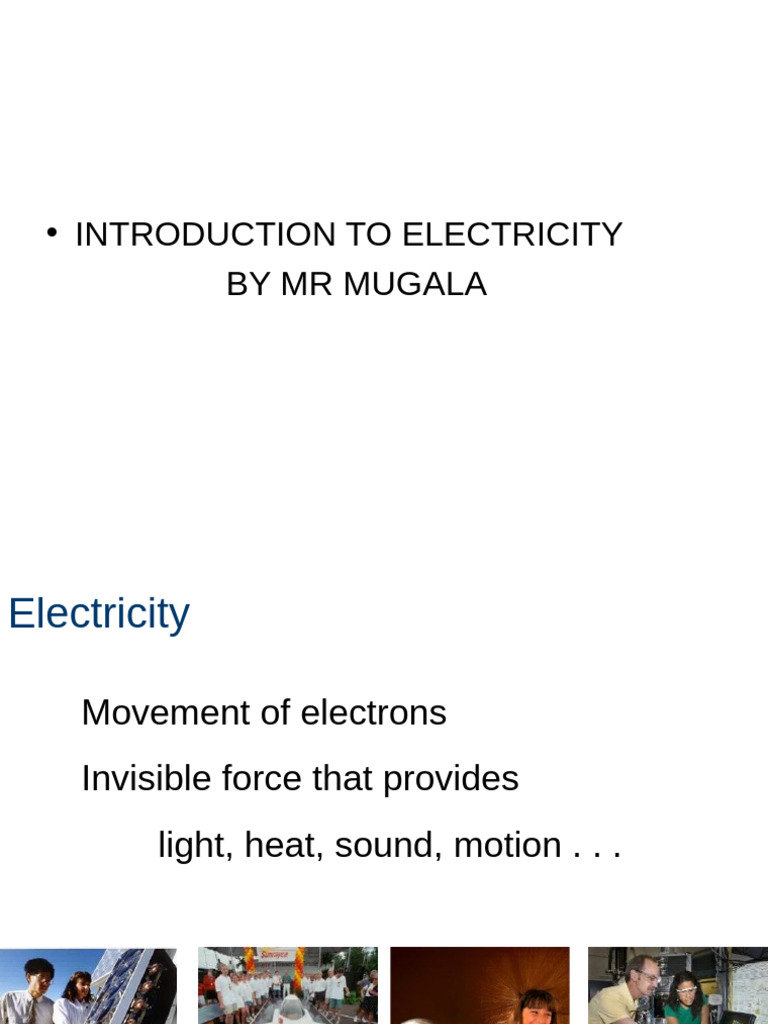 Basic Electricity Pdf Series And Parallel Circuits Atoms