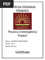 Class XII Physics Project (Pith Ball) | PDF | Electric Charge | Weight