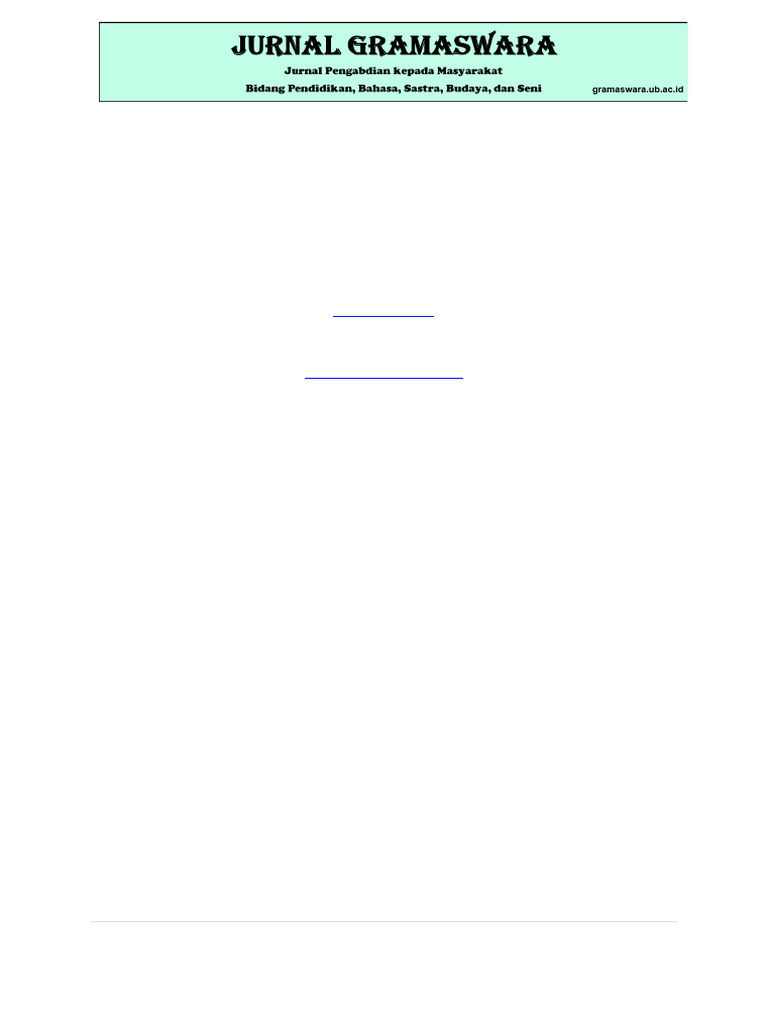 Sosialisasi Good Environmental Governance | PDF