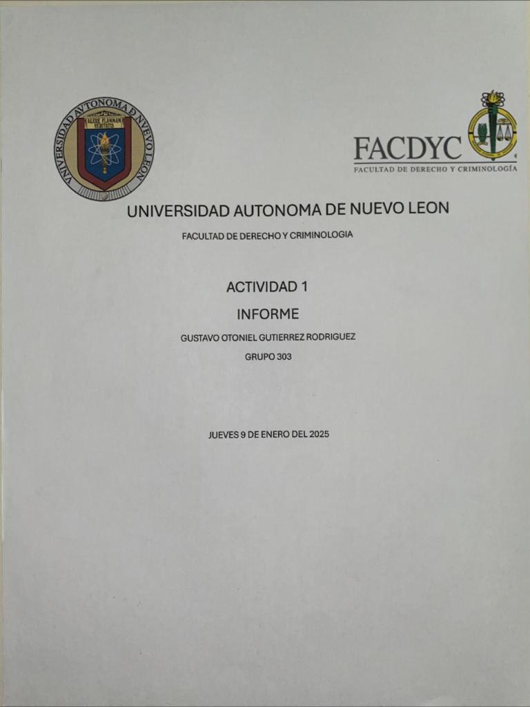 Actividad 1.2 Informe Gogr | PDF