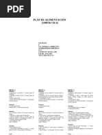 Equivalencias De Alimentos Crudos Y Cocidos Pdf Cocina Occidental