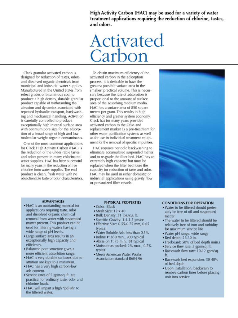 carbon | PDF | Adsorption | Chemistry
