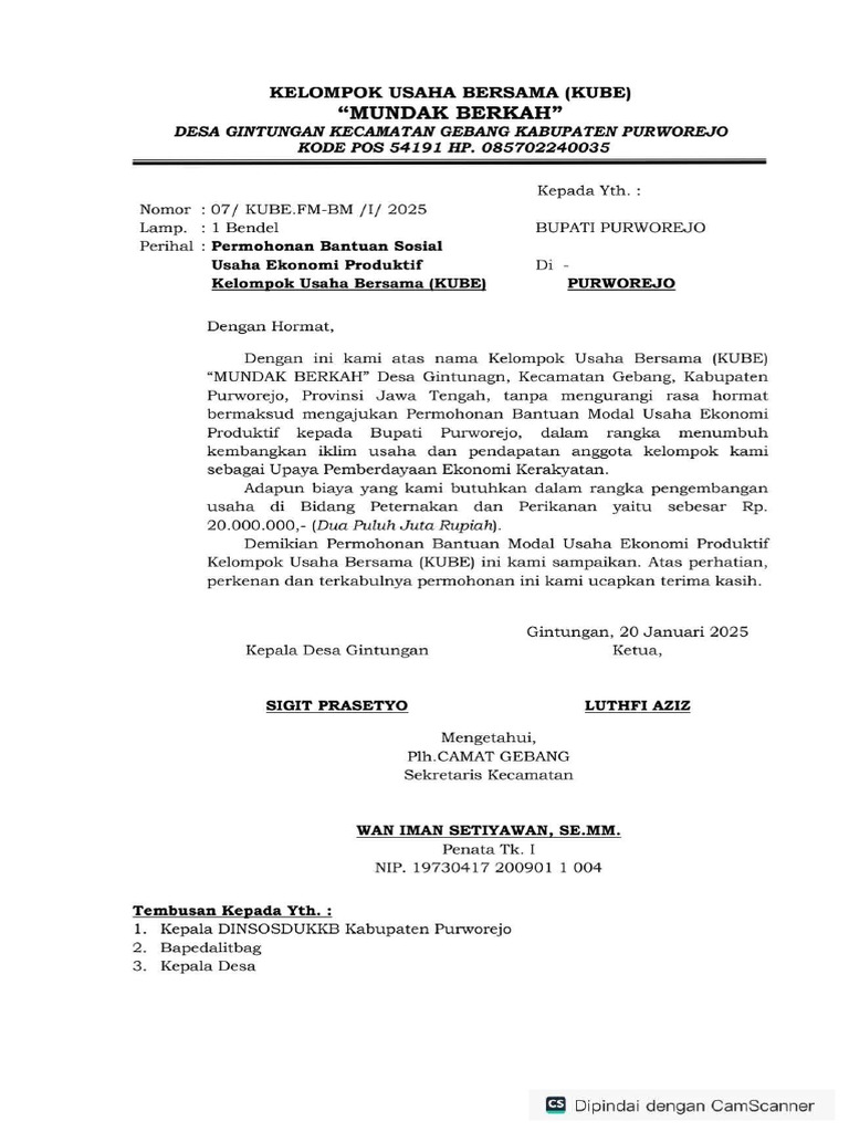 Proposal Kube Lut | PDF