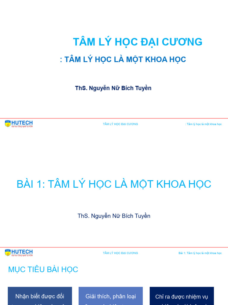 Course-V1 - HUTECH0+KHQHCC - PSY106+HK2-2023-2024 - Slide Bài Giảng - Bai 1. TLH La Mot Khoa Hoc ...