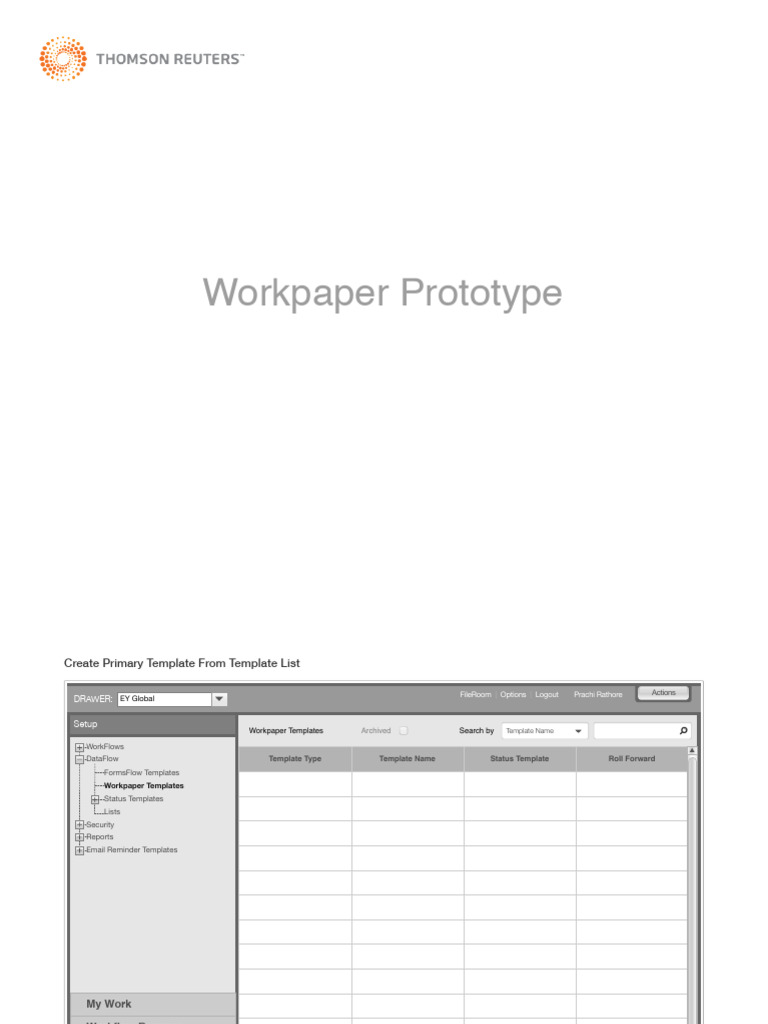 Workpaper Prototype 20140625 | PDF | Microsoft Excel | Information ...