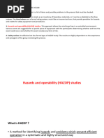 Hazard and Operability HAZOP Study Worksheet Template | PDF