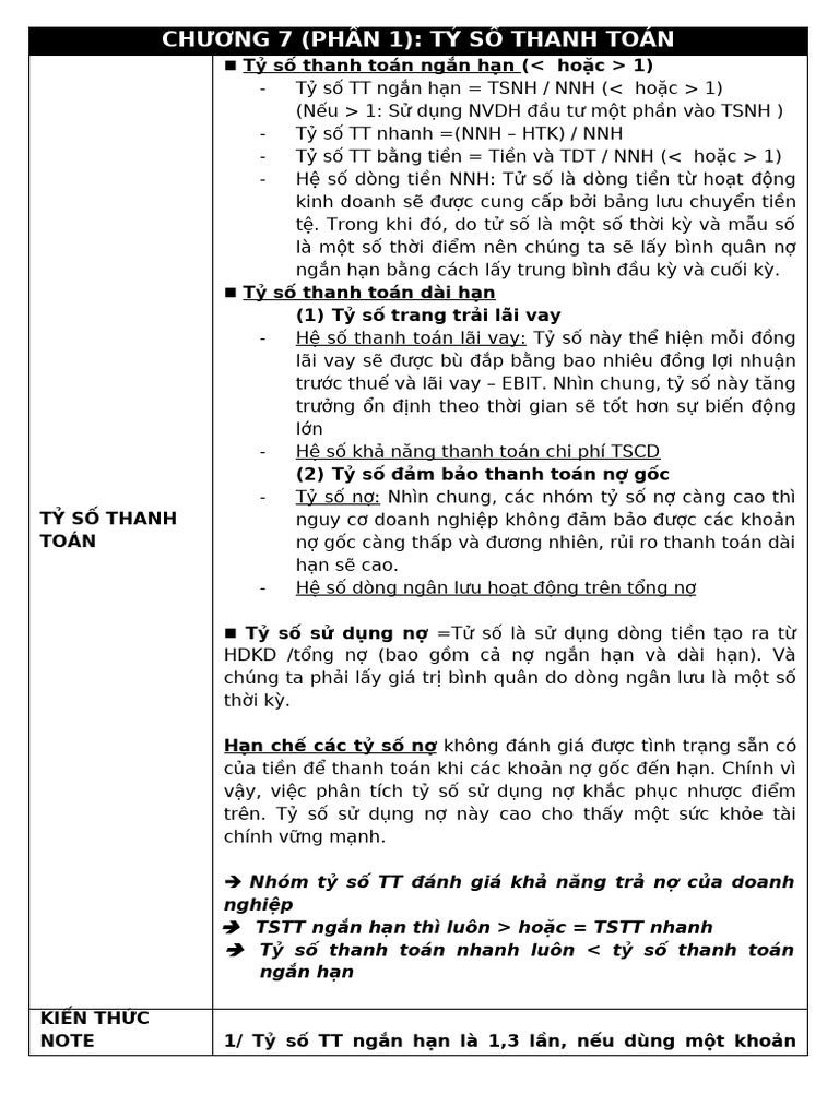 Chương 5 PTBCTC | PDF