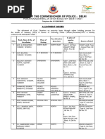 Delhi Police Stations Directory by District | PDF | Delhi