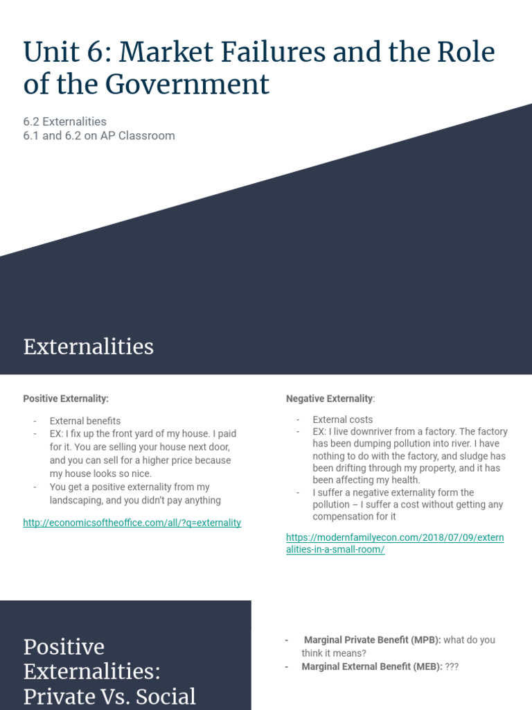 1 (6.2)_ Externalities | PDF | Externality | Business