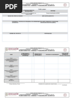 FORMATO-MACHOTE de Planeación Didáctica 2025 | PDF