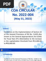 COA Circular 2022-004: Semi-Expendable Guidelines | PDF | Audit ...