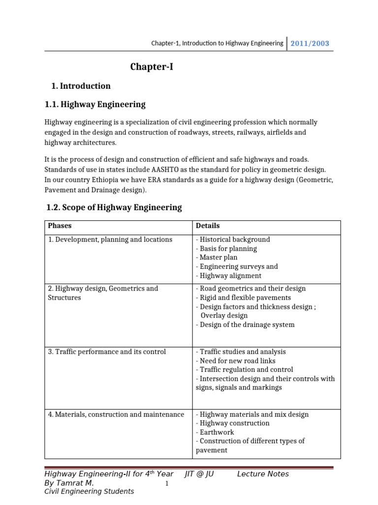 Introduction to Highway Engineering | PDF | Road Surface | Concrete