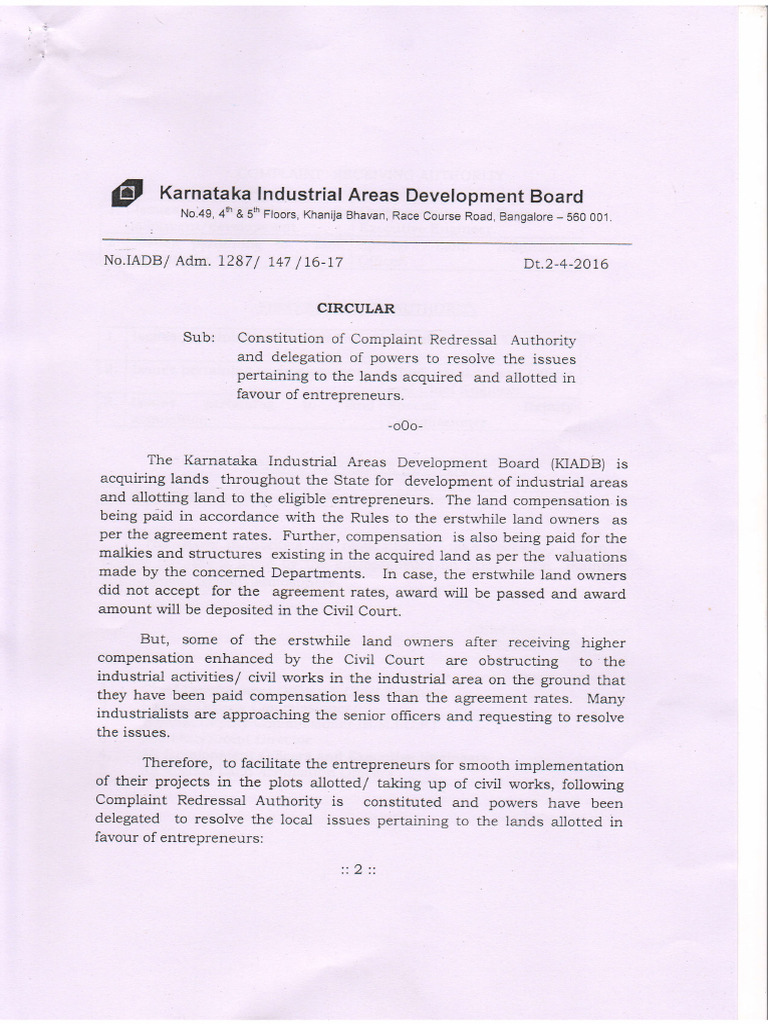 Conflict Resolution Mechanism | PDF | Government