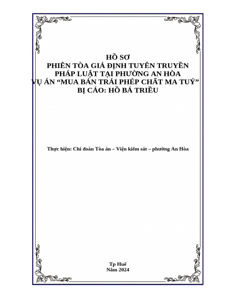Phien Toa Gia Dinh 2024 LKT K47G | PDF