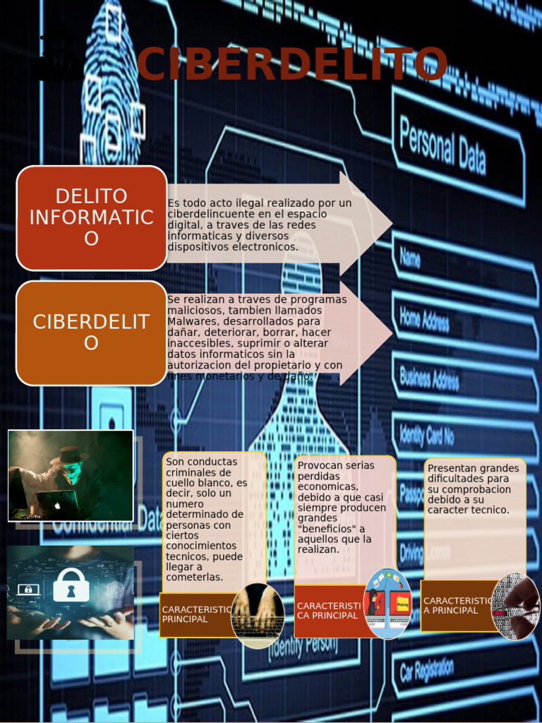 Ciberdelitos: Tipos y Características | PDF
