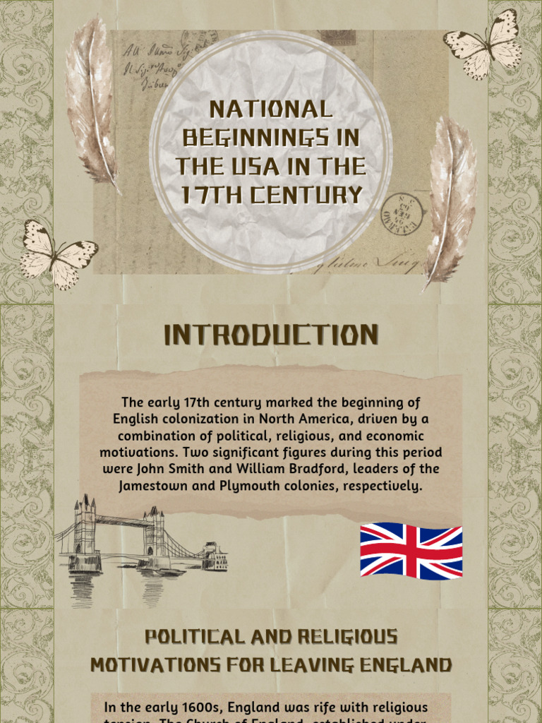 Early English Colonization in America | PDF | Plymouth Colony ...
