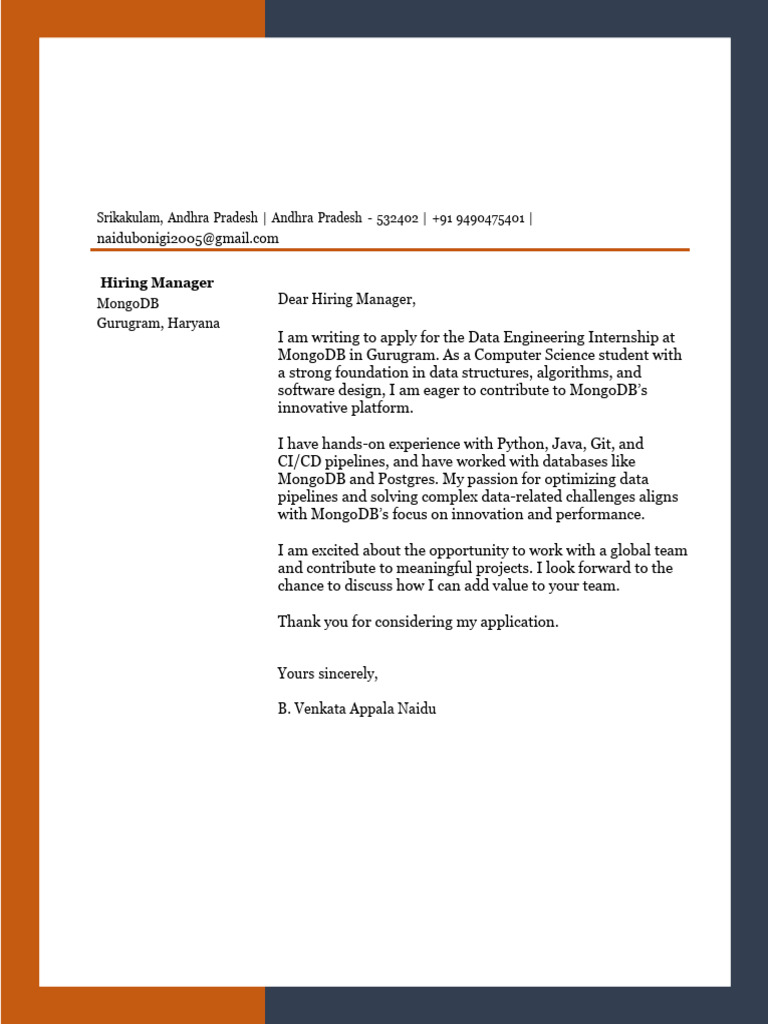 Covet Letter | PDF