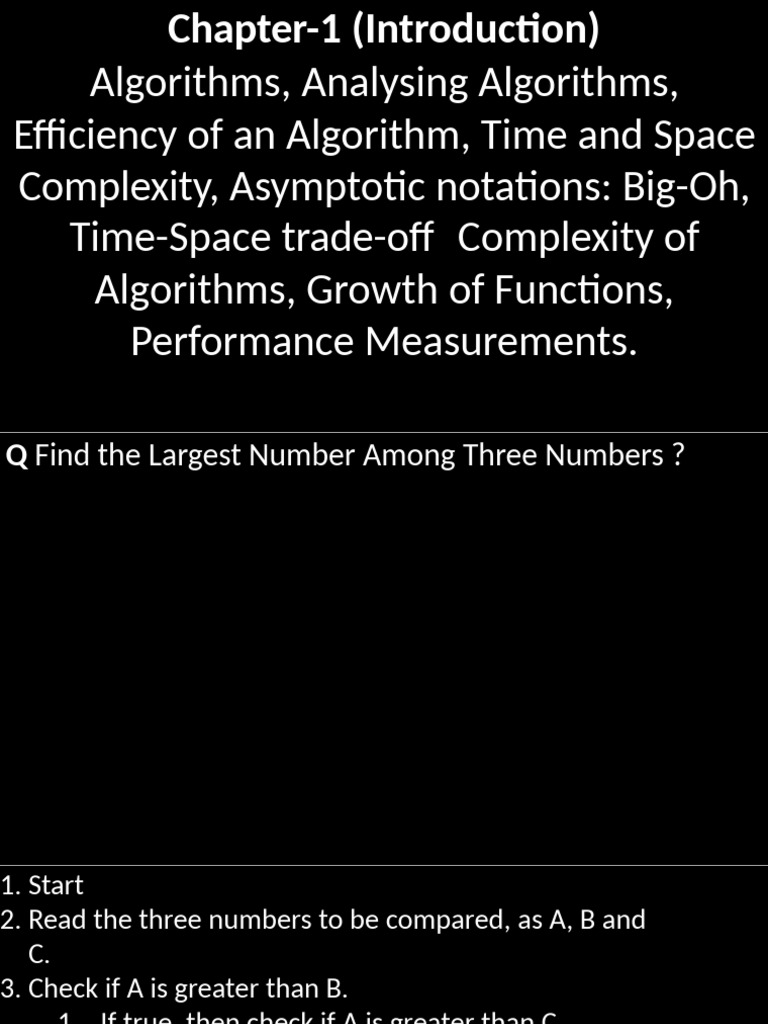 DAA or Algorithms PPT (1) | PDF | Computer Programming | Computing