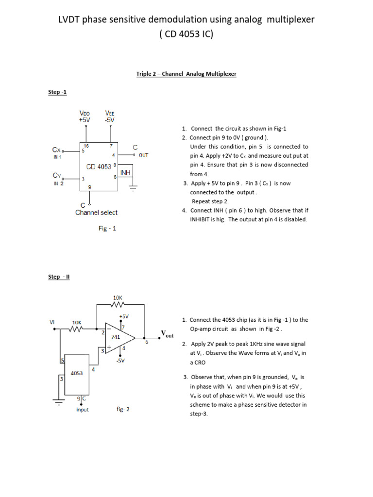 Analog Multiplexer | PDF