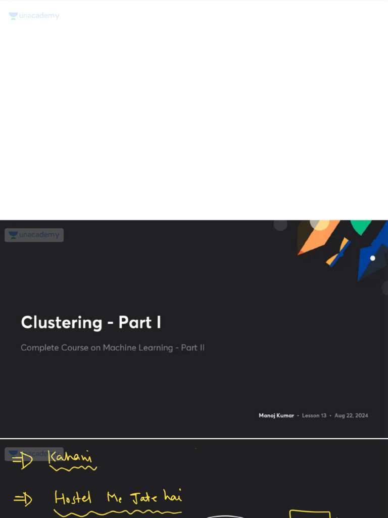 Clustering Part I With Anno | PDF