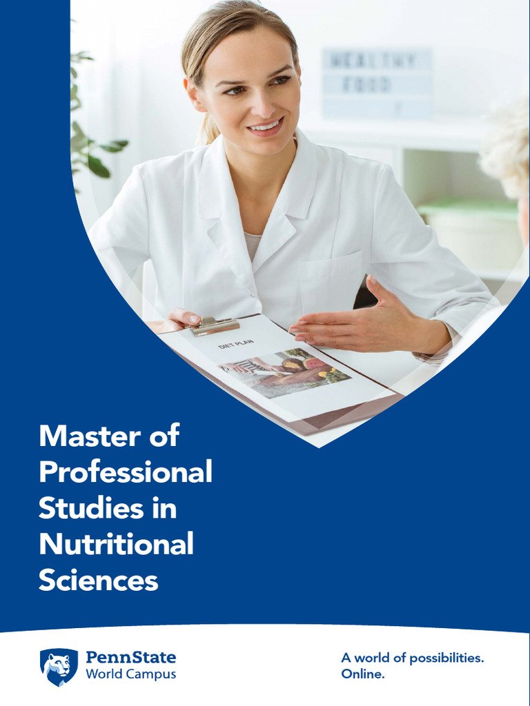 Online MPS in Nutritional Sciences | PDF | Dietitian | Science