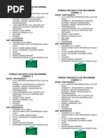 Grade 1,2 and 3 Requirements:: Notebook: Writing Notebook | PDF | Art