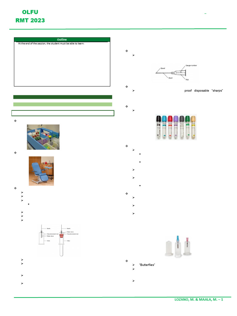 Clinical Chemistry Trans 3 Lab | PDF | Syringe | Medical Specialties