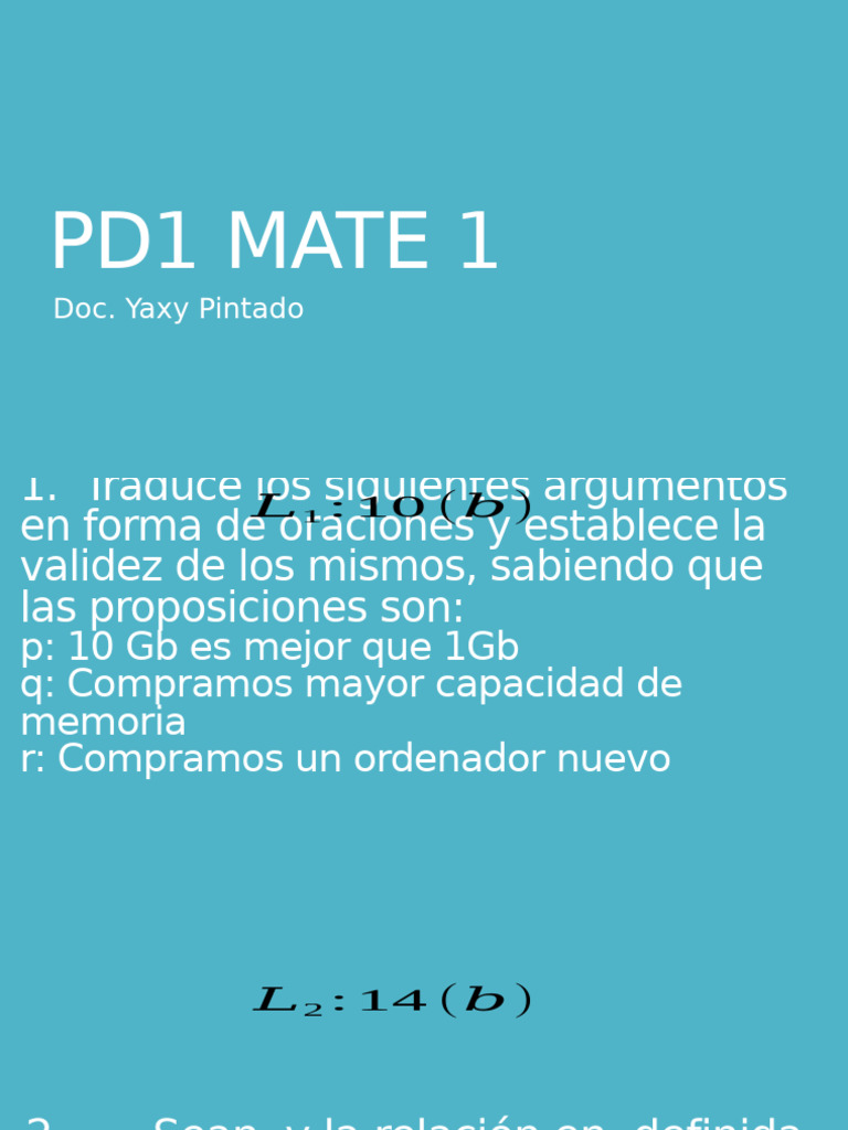 PD1 MATE 1 2025.0 | PDF