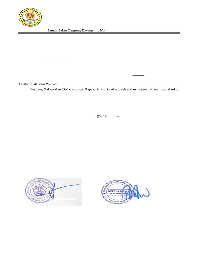 Undangan Pemuda Pemudi | PDF