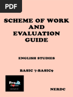 JSS1 English Curriculum Guide | PDF | English Language | Essays