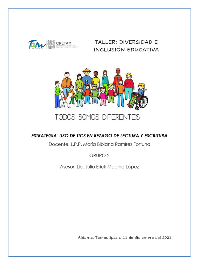 María Bibiana Ramírez Fortuna_Producto final PSIE | PDF | Maestros ...