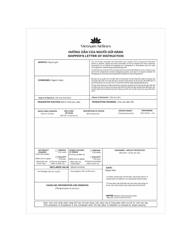 SLI-E | PDF | Insurance | Customs