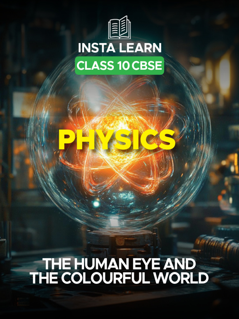 Insta Learn - Human Eye and Colourful World | PDF | Eye | Human Eye
