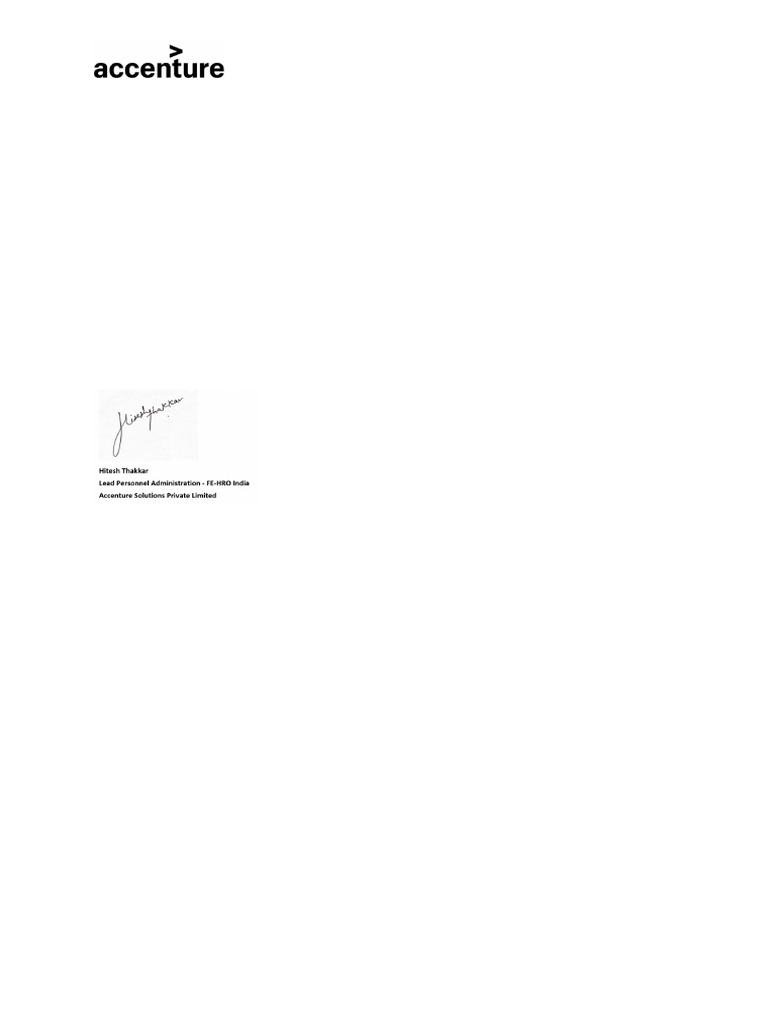 Resignation Acceptance Letter (Automatic) | PDF