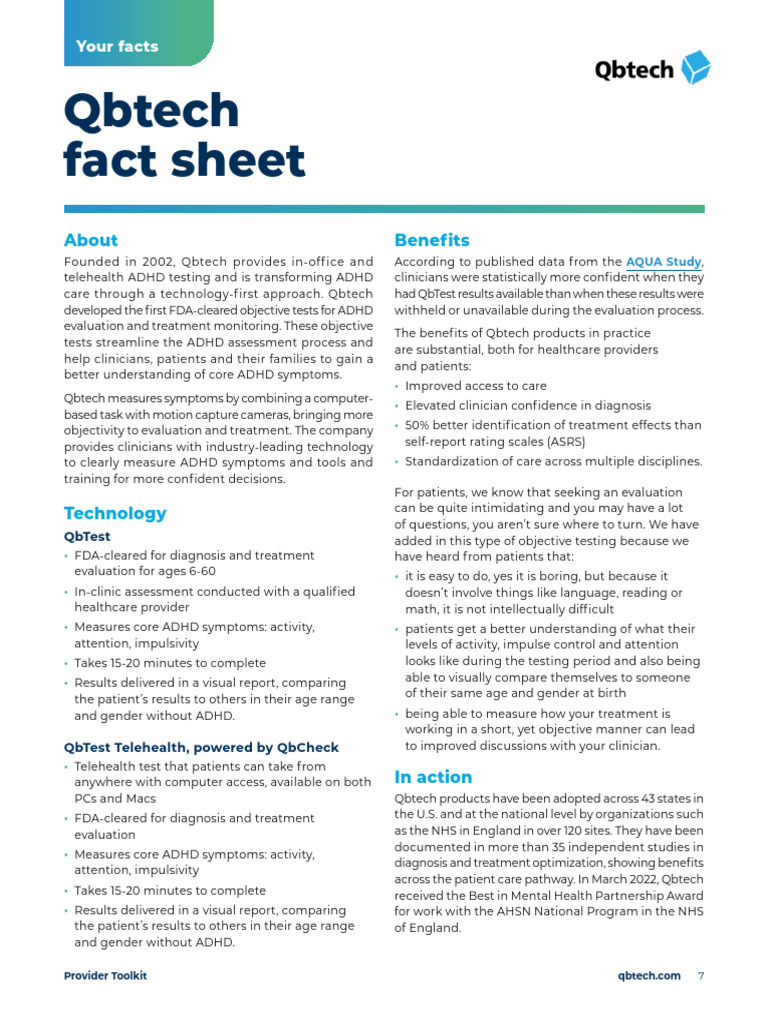 US 2024 01 Qbtech Toolkit USLetter RevC V3 PDF | PDF | Attention ...