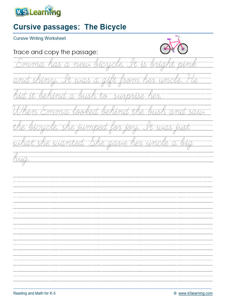 Handwritingpassage | PDF