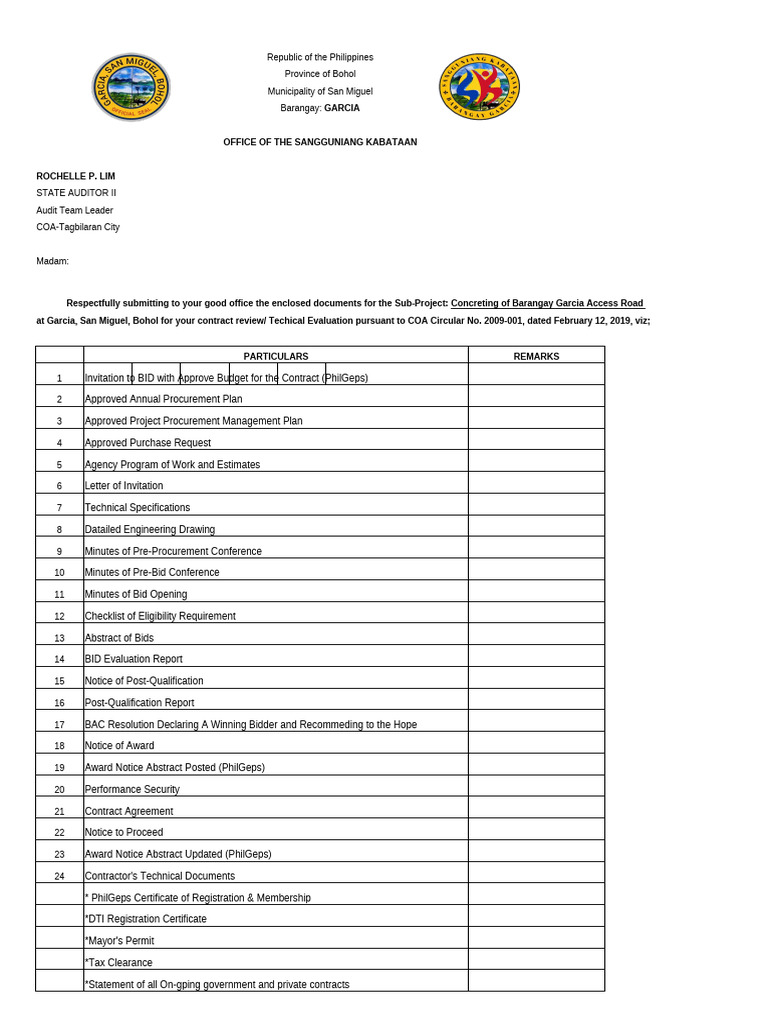 Contract Review Checklist | PDF
