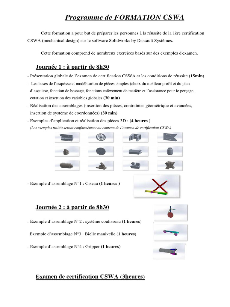 Formation à la certification CSWA | PDF