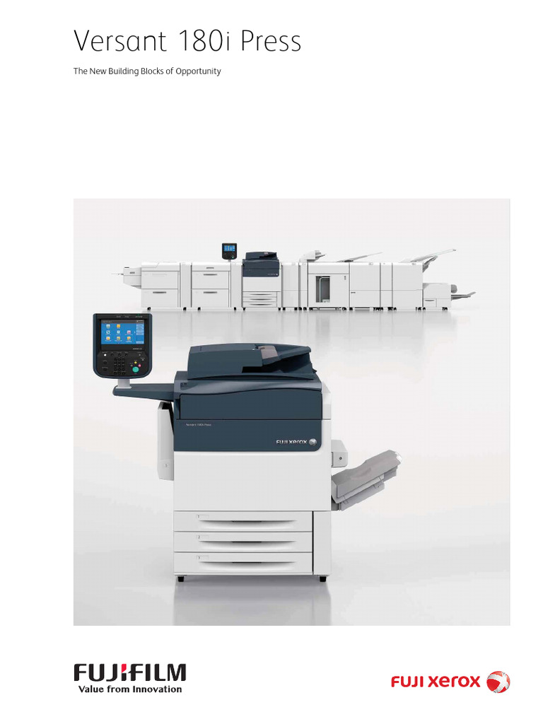 Versant 180i Press Overview | PDF | Printer (Computing) | Image Scanner