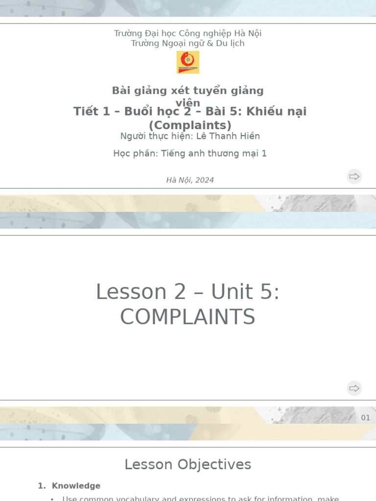 Complaints | PDF