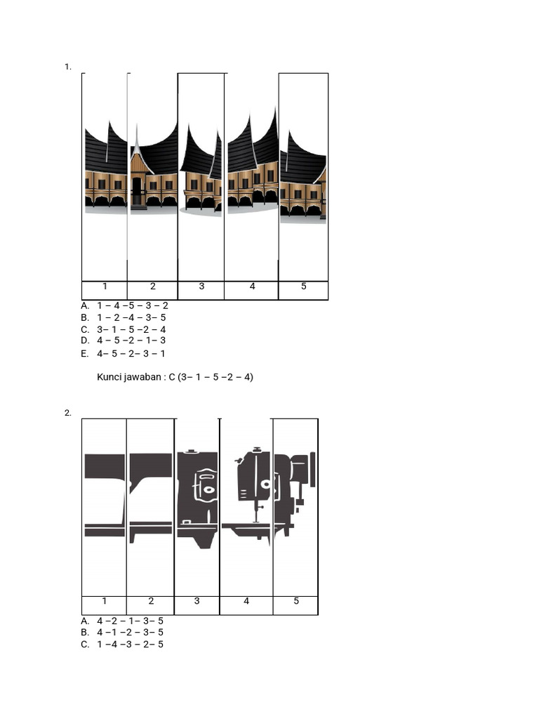 Soal Figural TO2 Rev1 | PDF