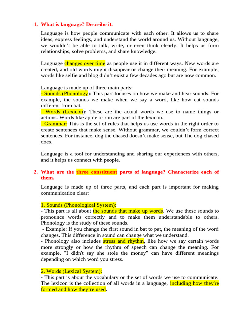grammar final | PDF | Part Of Speech | Verb