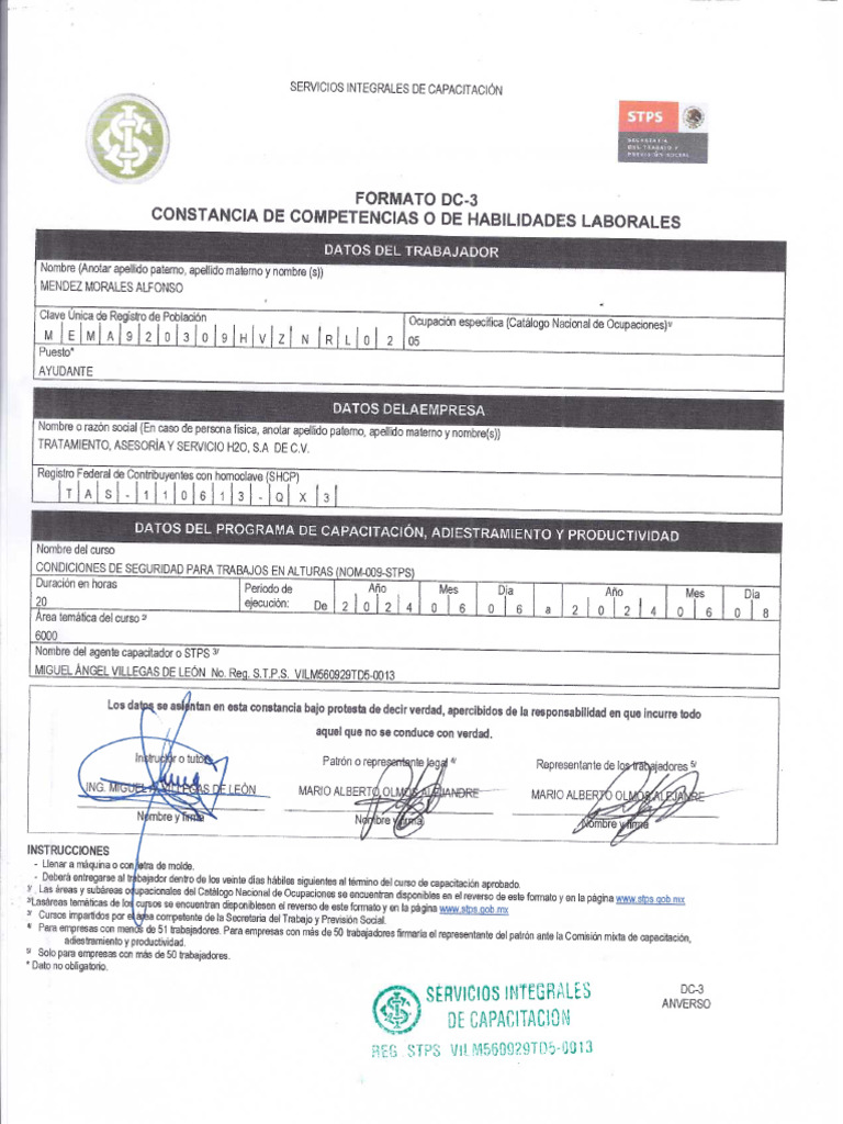 DC3 Alfonso Mendez | PDF